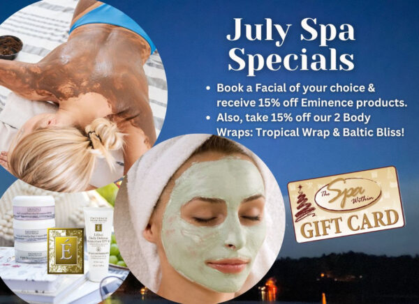 Detroit Lakes Spa Specials | The Spa Within | Call 218.847.1895 to Book
